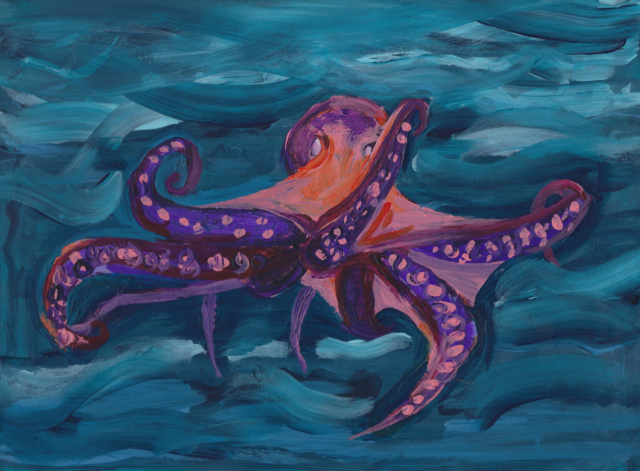 “Be with Nature” – Isaac O. – Friendship Heart Gallery & Studio