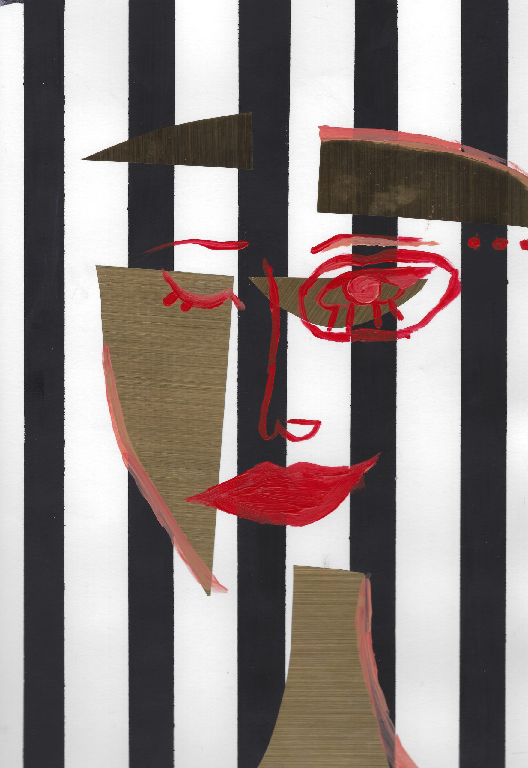 SaL Two Sided Faces 9×12 mixed $45 5-18 – Friendship Heart Gallery & Studio