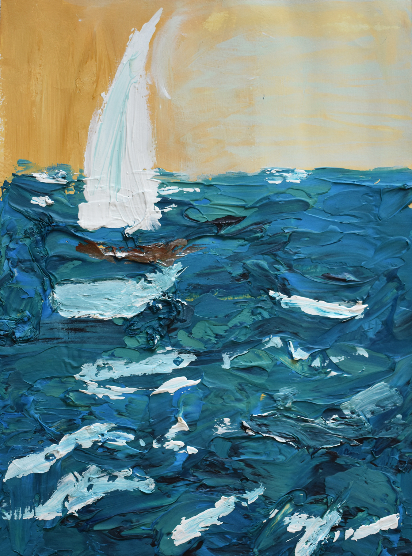 TS Wave after Wave 9×12 acrylic $40 7-18 – Friendship Heart Gallery ...